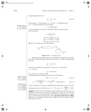 Understanding Residence Time Distributions in Chemical Reactors ...