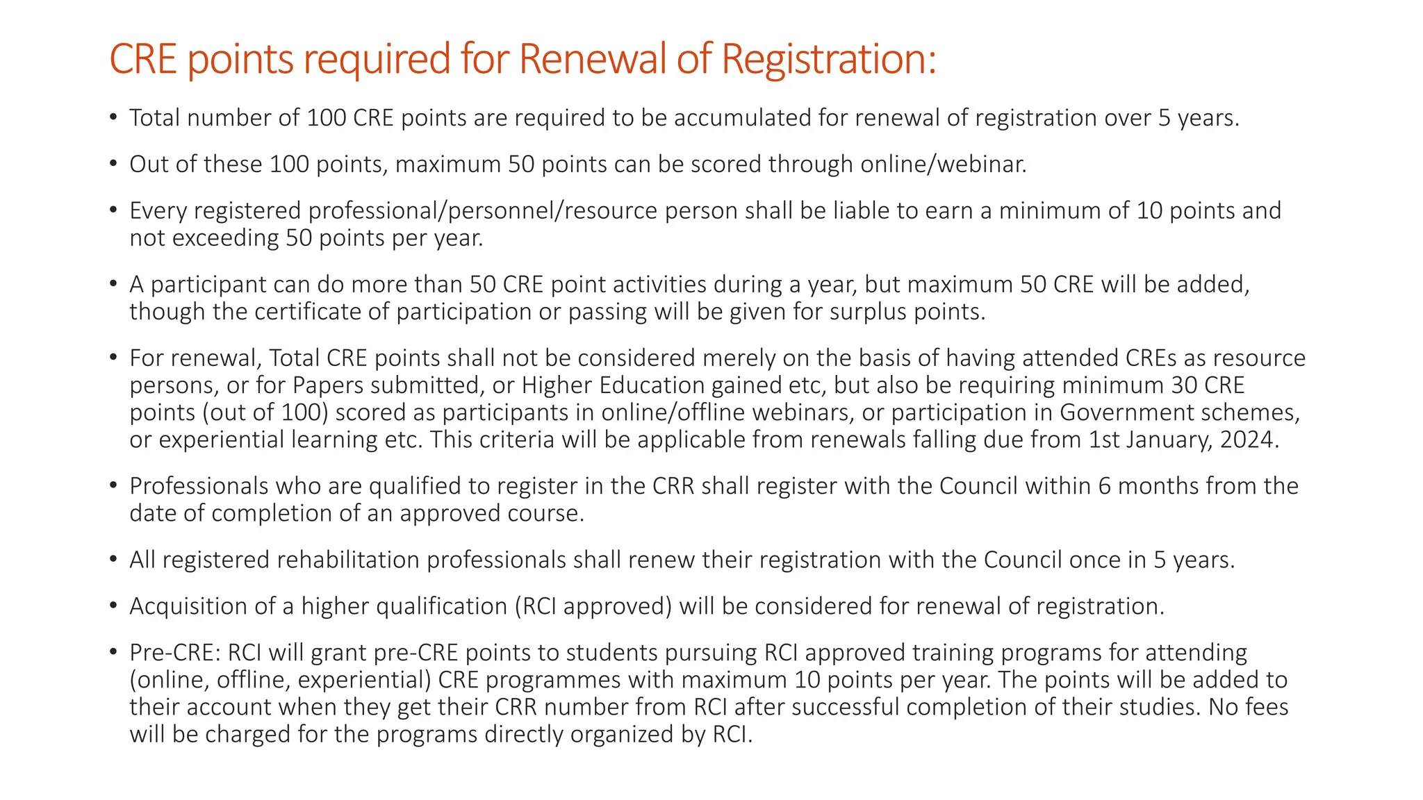 CRE Norms and Guidelines.pptx