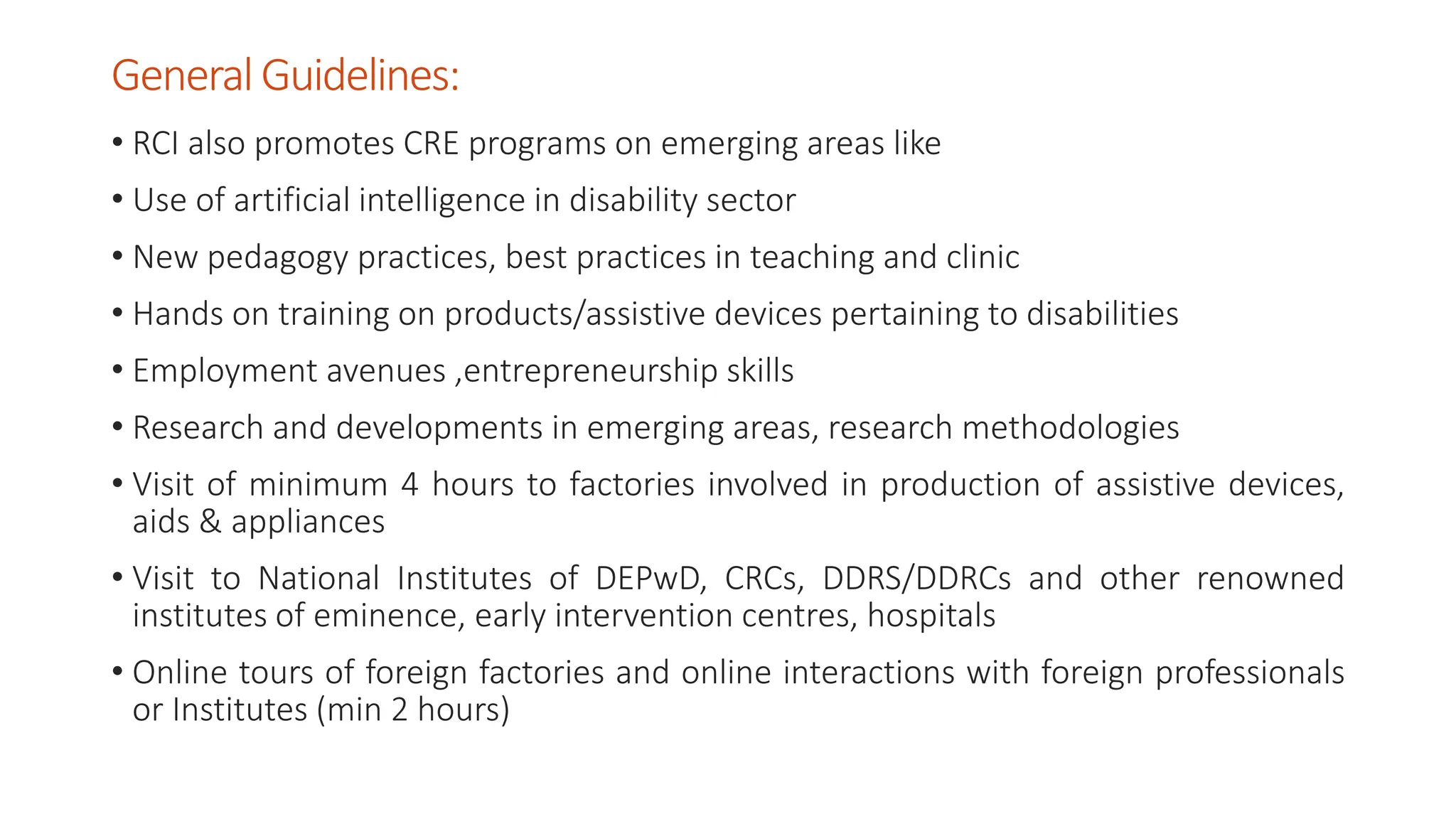 CRE Norms and Guidelines.pptx