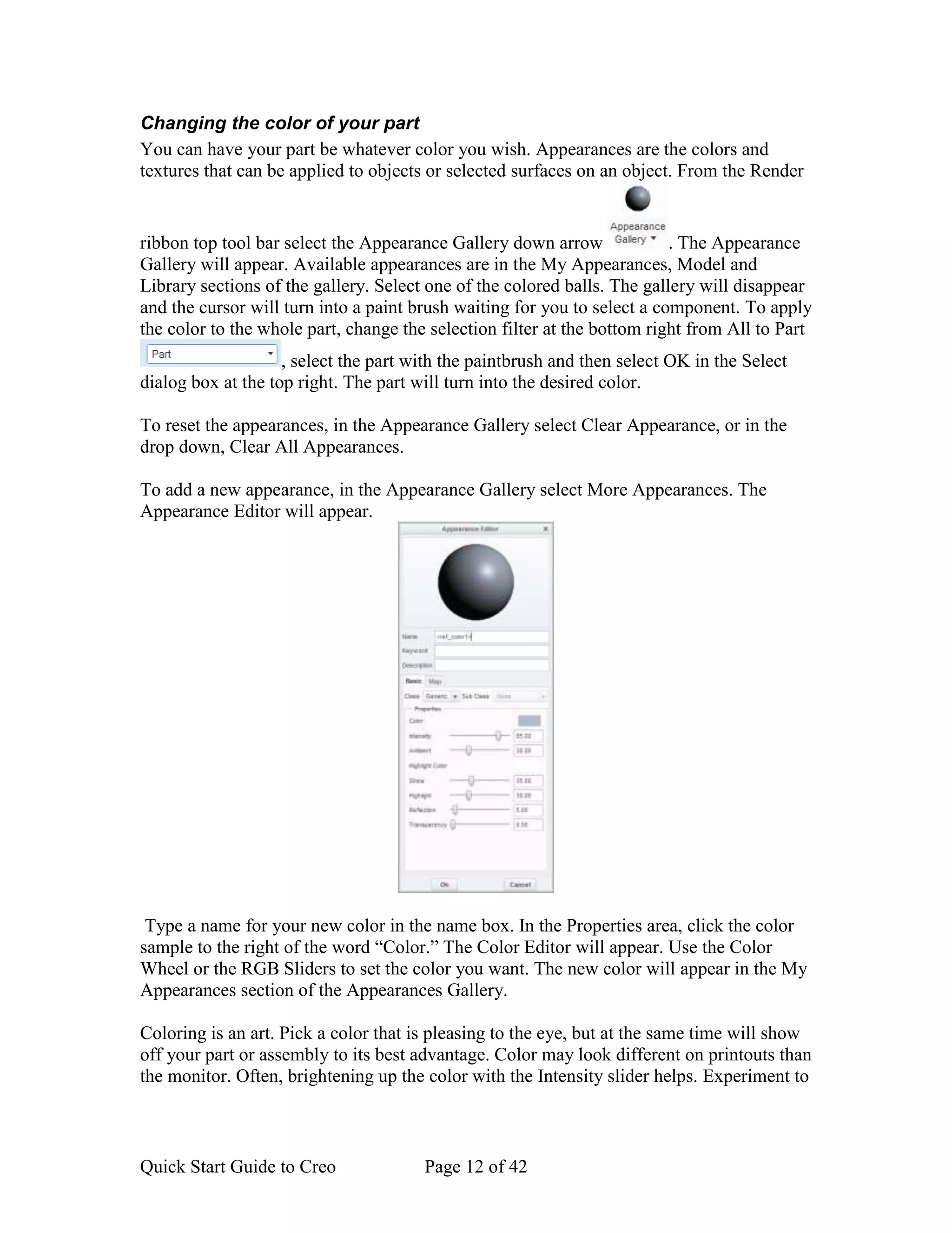 Creo parametric-quick-start | PDF