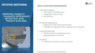 Creo 4.0 core modeling enhancements | PPTX