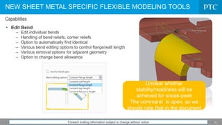 Creo 4.0 sheetmetal enhancements | PPTX