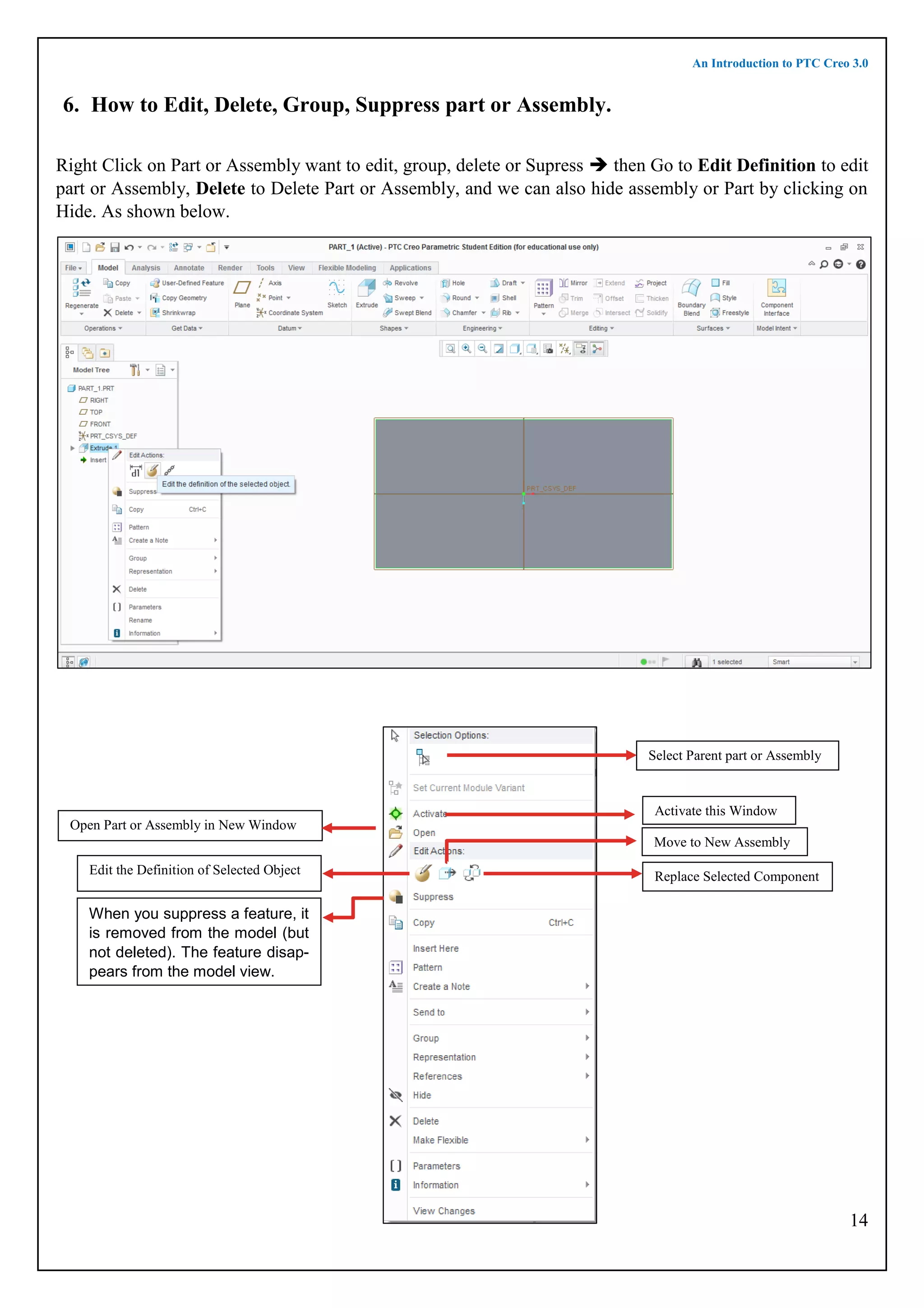 An Introduction to Creo 3.0 | PDF