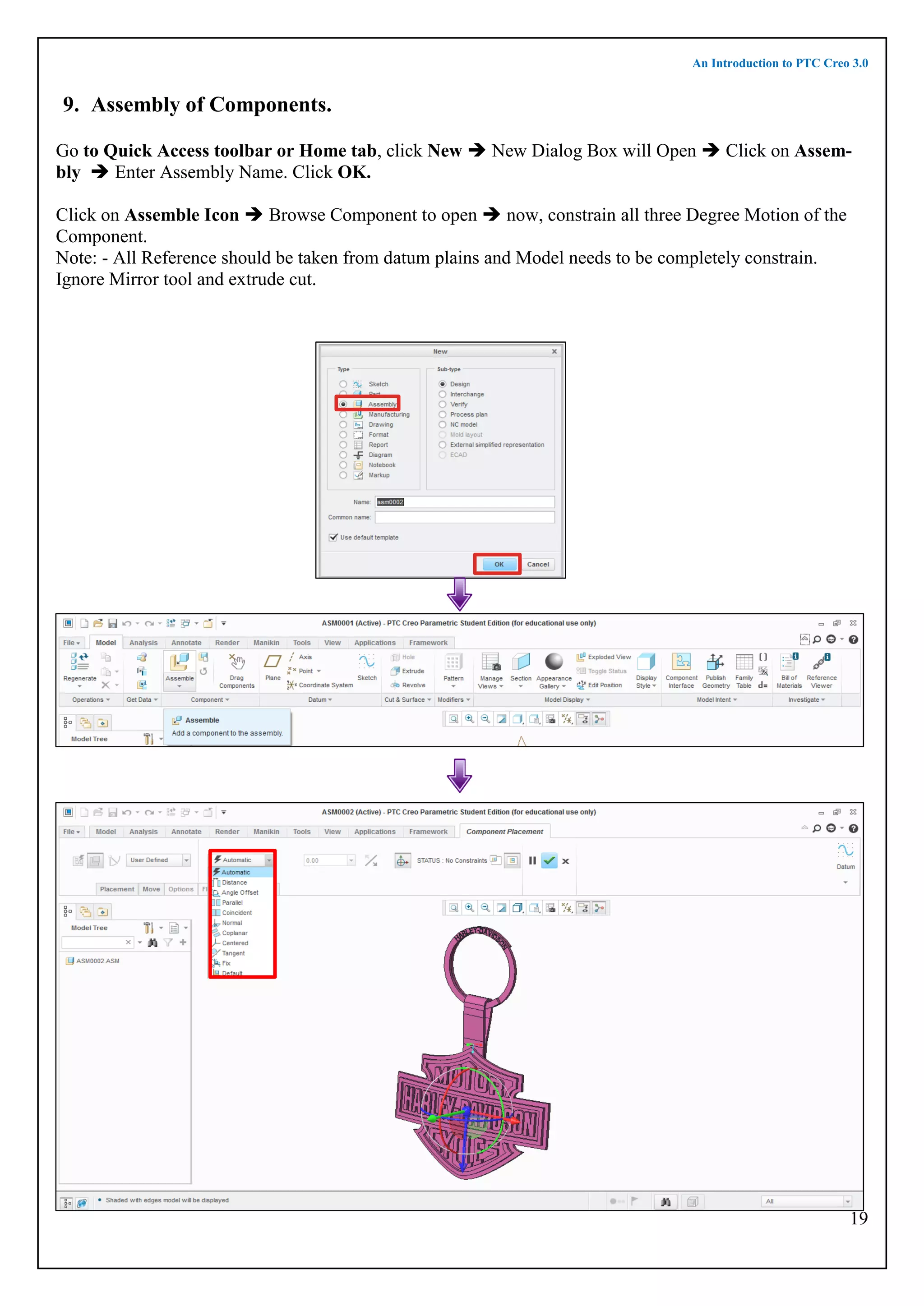 An Introduction to Creo 3.0 | PDF