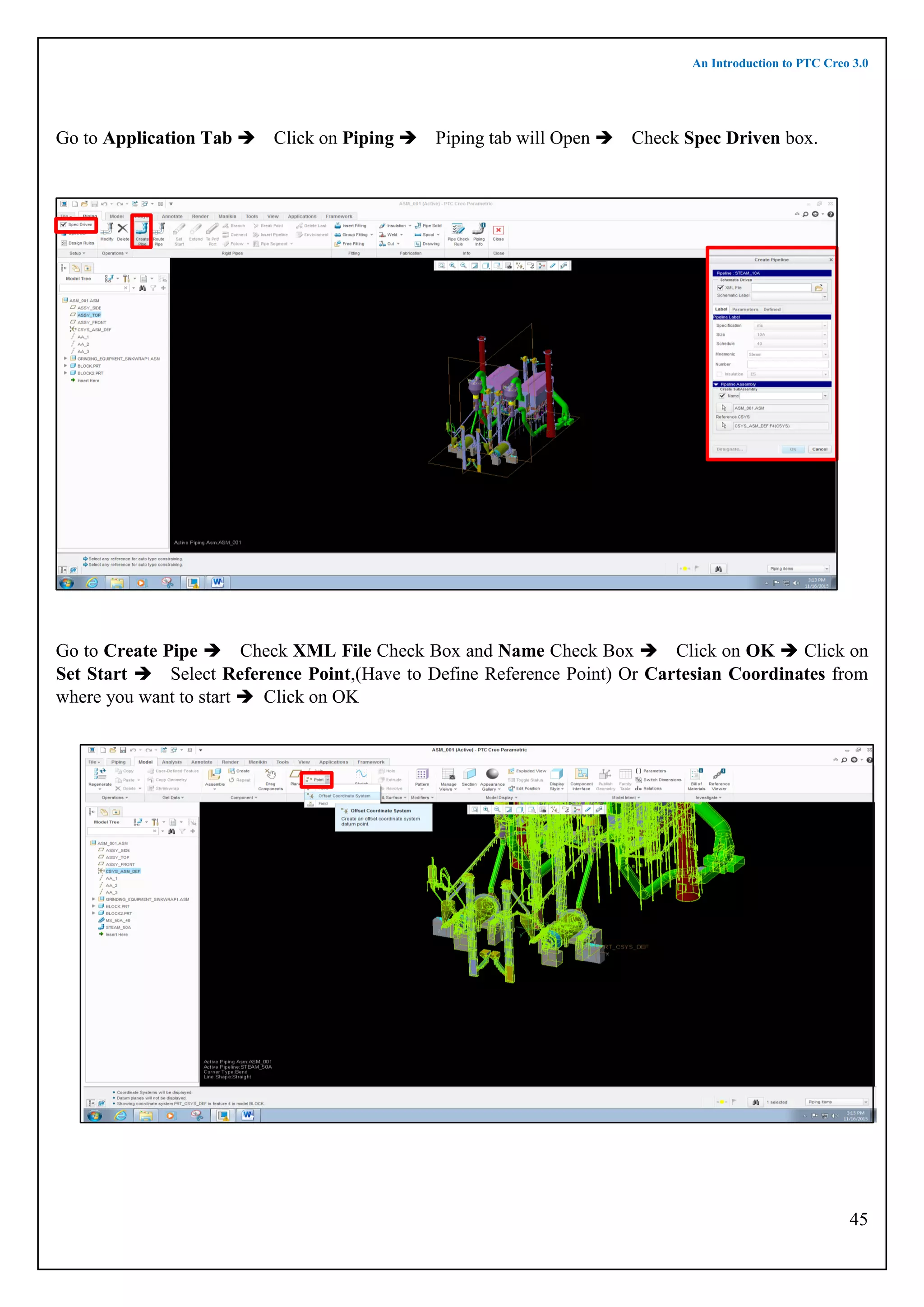 An Introduction to Creo 3.0 | PDF