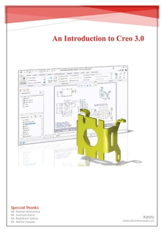 An Introduction to Creo 3.0 | PDF