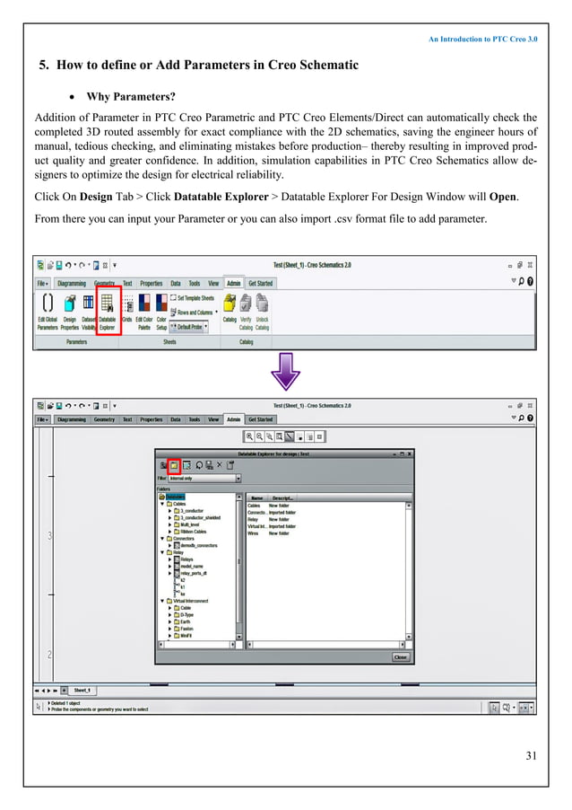 An Introduction to Creo 3.0 | PDF | Computer Software and Applications ...