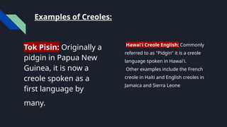 Creole dialectology explained in [1].pptx