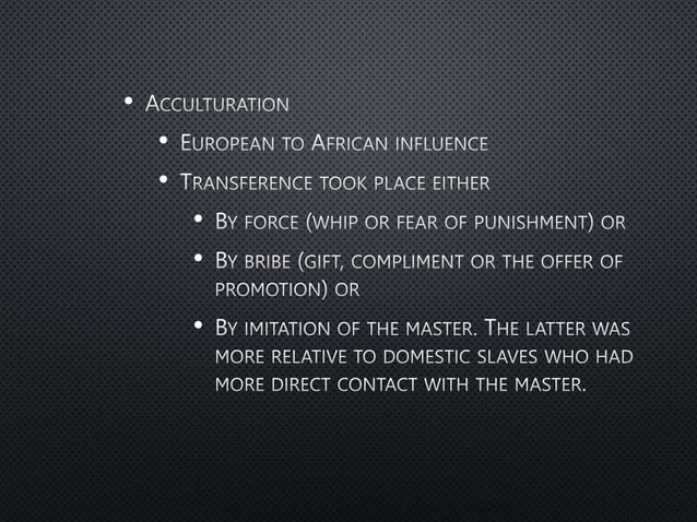 Cape sociology unit 1 - CREOLIZATION.ppt