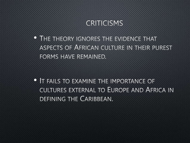 Cape sociology unit 1 - CREOLIZATION.ppt