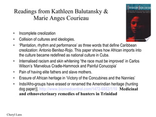 Creolization and ethnovet | PPT