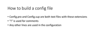 Creo Parametic Configuration - How to create Config.pro and Config.sup
