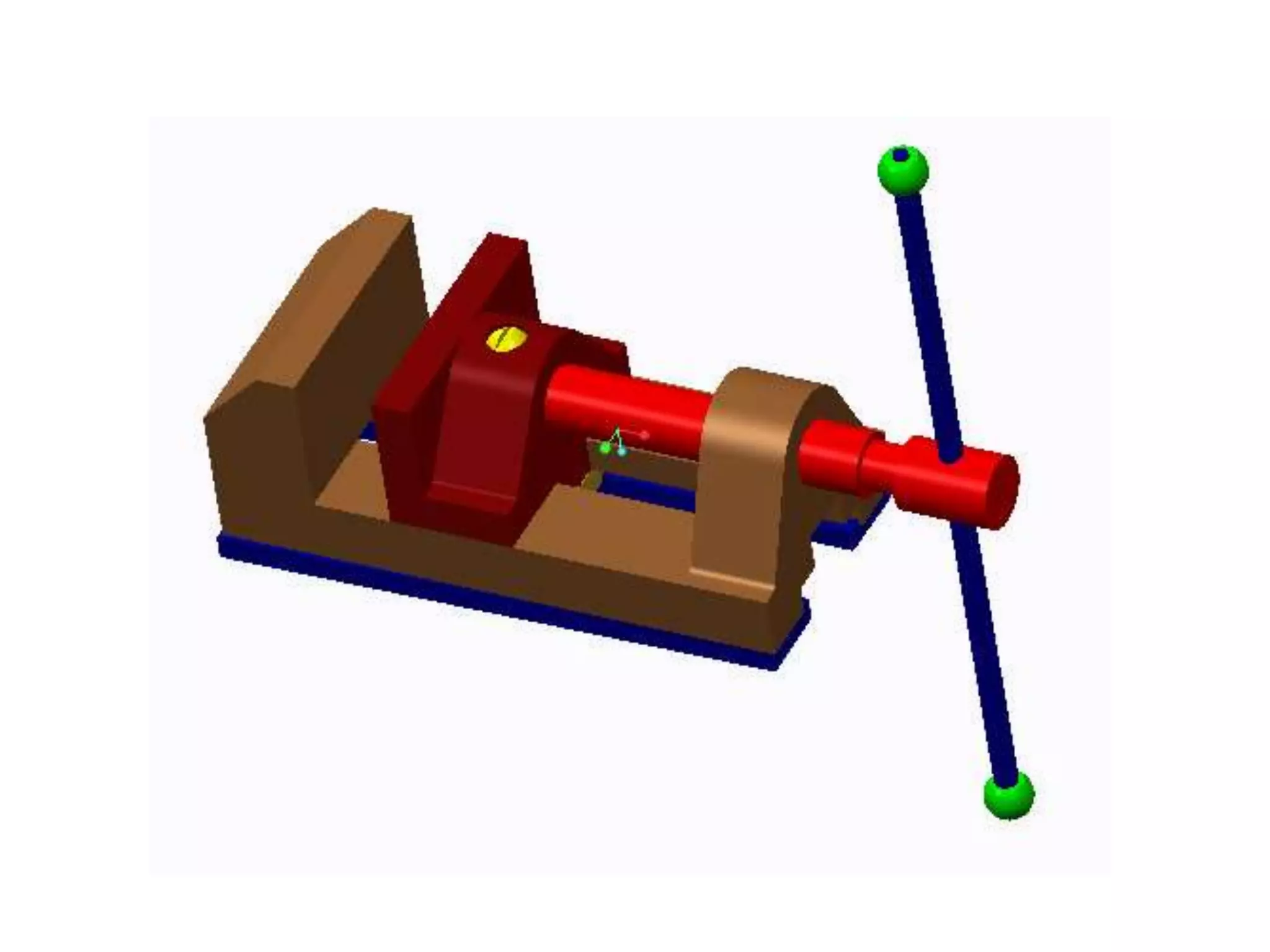 CADD Modelling of Bench Vise using Creo Parametric 2.0 | PPSX