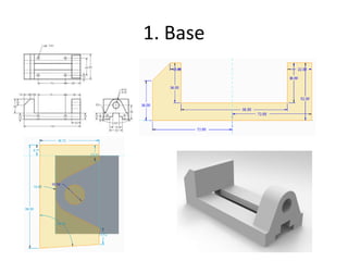 CADD Modelling of Bench Vise using Creo Parametric 2.0 | PPSX