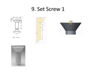 CADD Modelling of Bench Vise using Creo Parametric 2.0 | PPSX