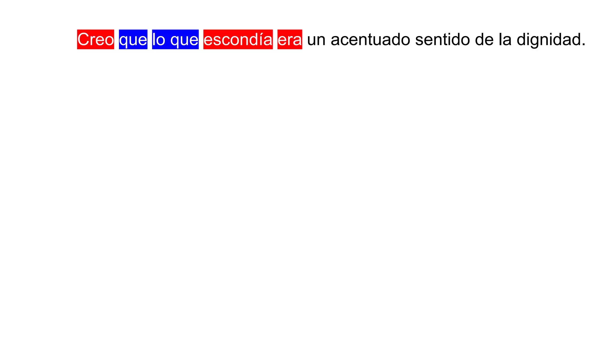 Creo que lo que escondía era un acentuado sentido de la dignidad | PDF