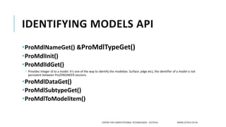 Creo toolkit introduction | PDF