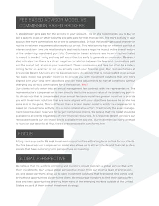 Crescendo Wealth Brochure | PDF