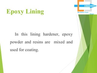 Crescent PPG/FRP lining services Bhopal | PPT