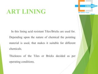 Crescent PPG/FRP lining services Bhopal | PPT
