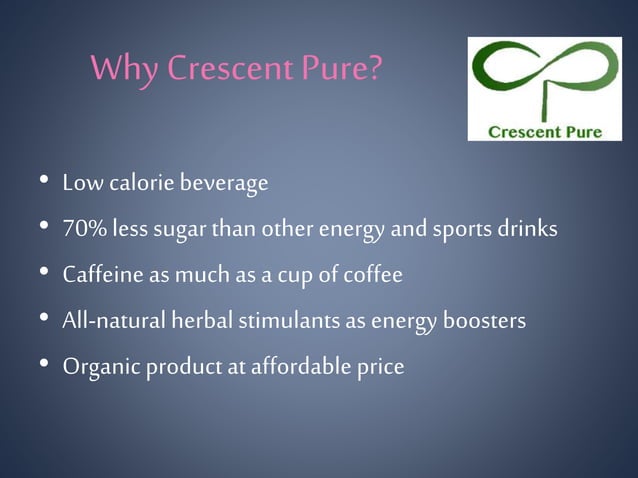 Crescent pure | PPT