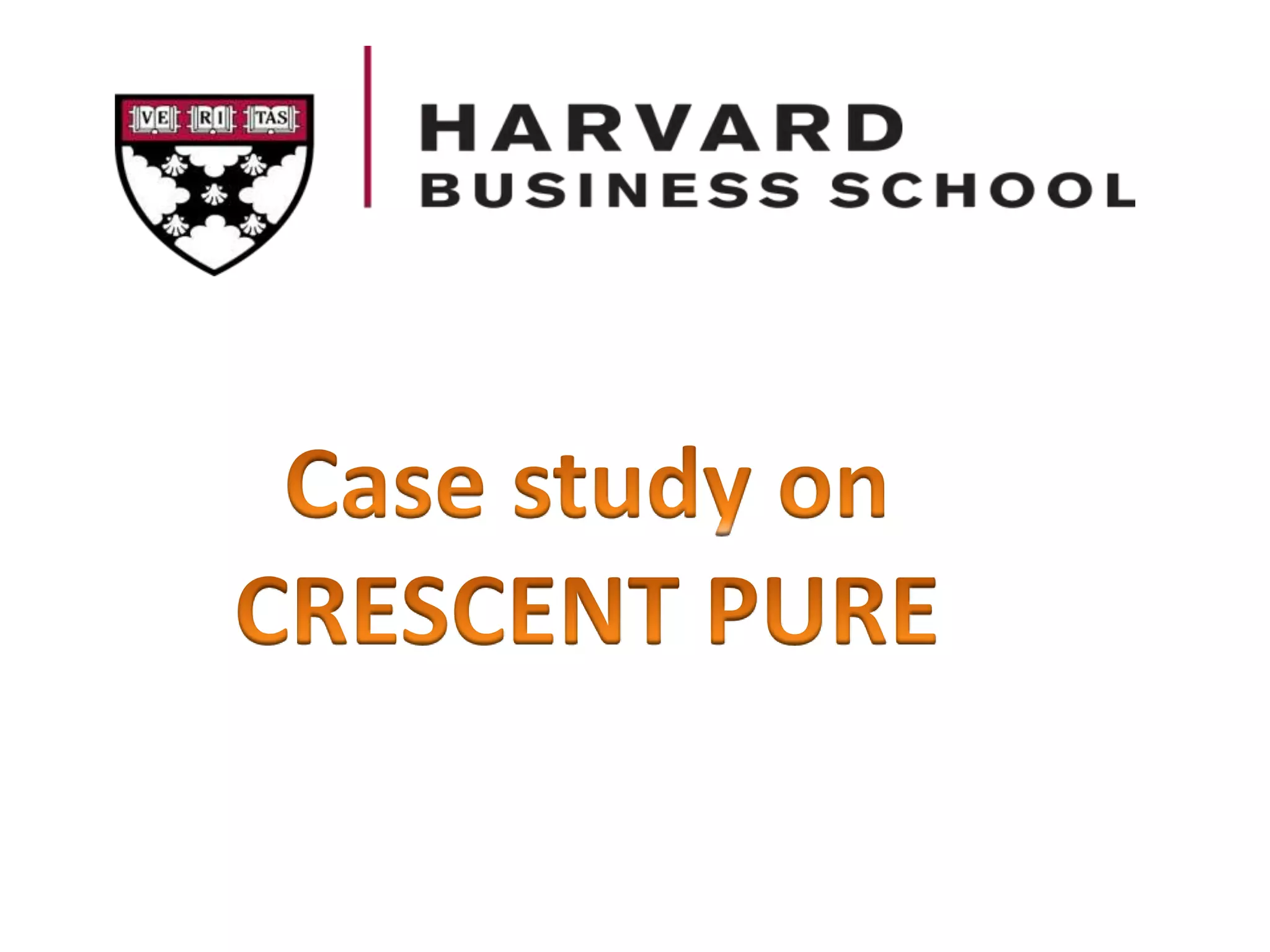 Crescent Pure | PPTX | Commodities | Economy