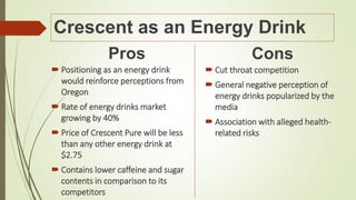 Crescent Pure Case Study- Harvard Business School | PPTX