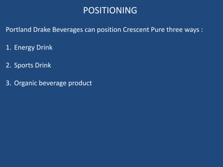 Crescent pure- A Harvard Case Study | PPTX
