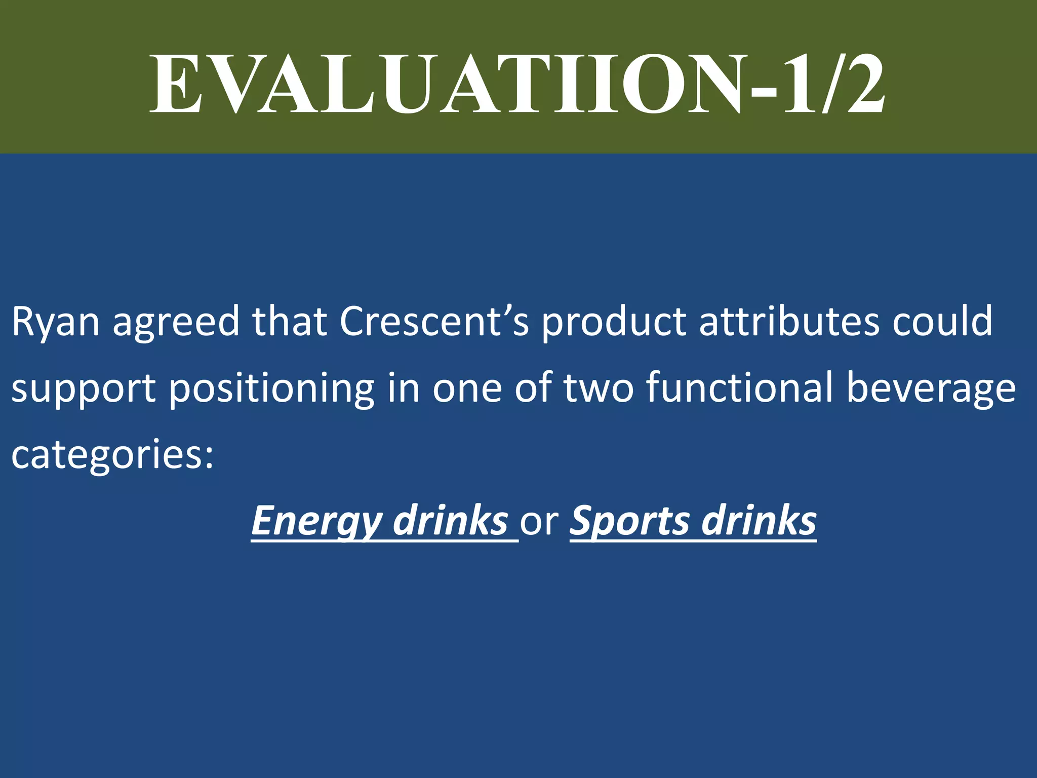 Presentation on Crescent Pure | PPTX