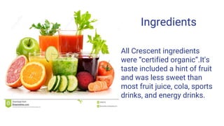 Crescent pure ppt | PDF | Food & Drink