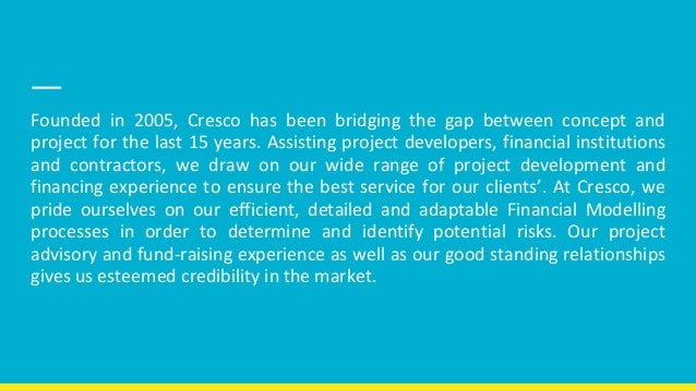 CRESCO GROUP.pptx | Business | Business and Finance
