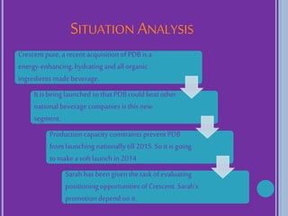 Cresent pure(harvard business school case) pushkar saraf | PPT
