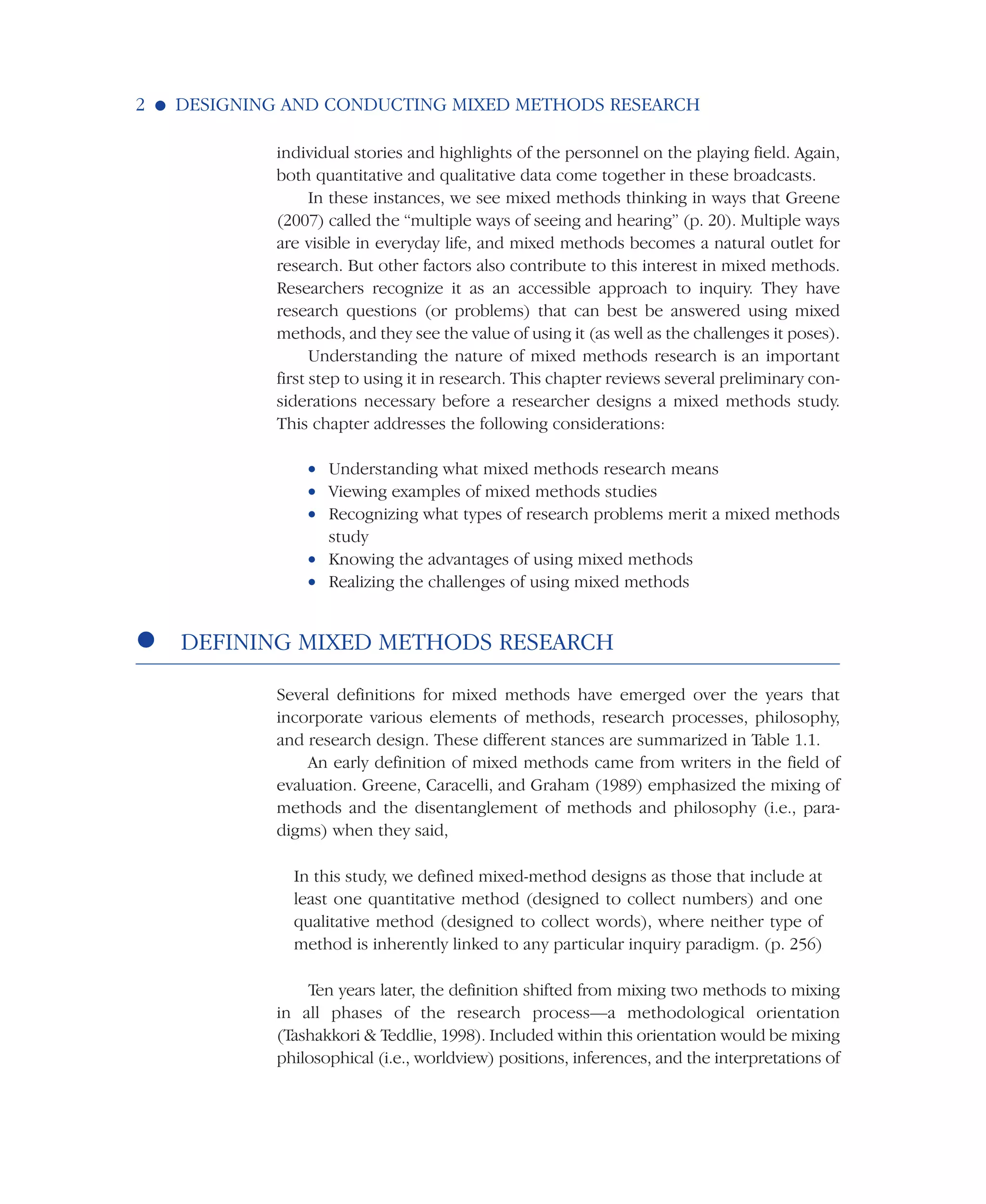 Cress well mix method design chapter 1 | PDF