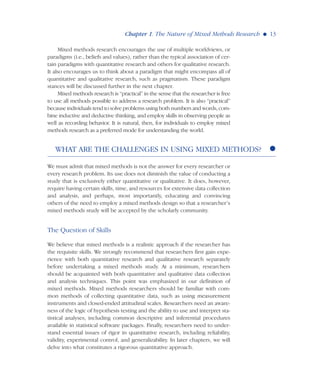 Cress well mix method design chapter 1 | PDF