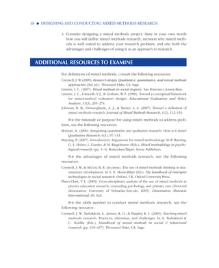 Cress well mix method design chapter 1 | PDF