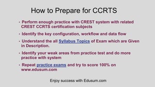 CREST CCRTS Certification Preparation: Everything You Need to Know.pdf