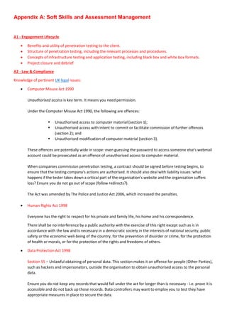 CREST CCT Exam Prep Notes | PDF