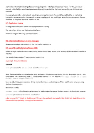 CREST CCT Exam Prep Notes | PDF