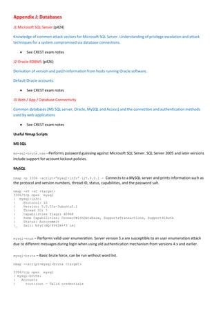 CREST CCT Lab Prep Notes | PDF | Operating Systems | Computer Software ...