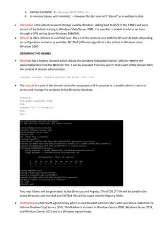 CREST CCT Lab Prep Notes | PDF | Operating Systems | Computer Software ...