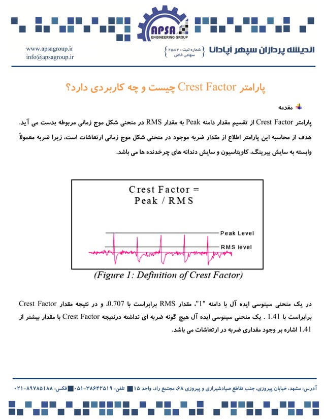 Crest factor | PDF