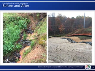 Crestmont circle outfall restoration | PPTX