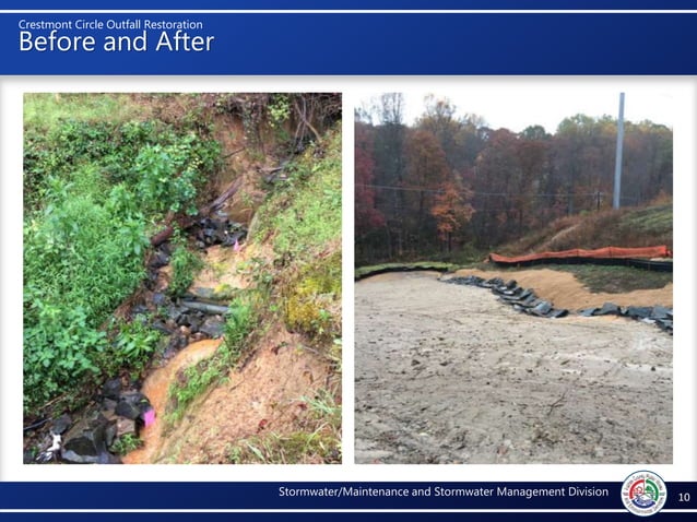 Crestmont circle outfall restoration | PPTX