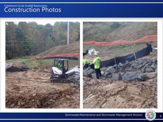Crestmont circle outfall restoration | PPTX