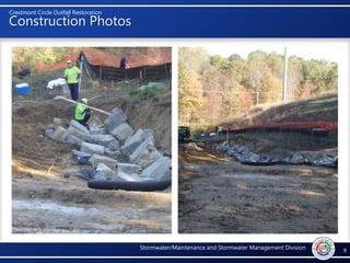 Crestmont circle outfall restoration | PPTX