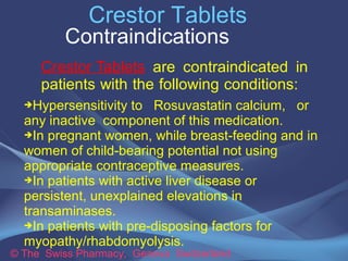 Crestor Tablets to treat high cholesterol and related conditions | ODP