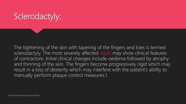 Crest syndrome | PPTX