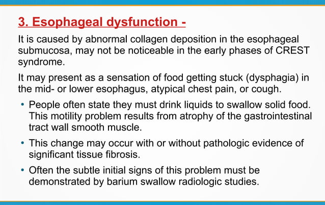 CREST Syndrome | PDF