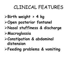 Cretinism & hypothyroidism in children | PPTX