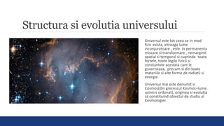 Cretiu Florina-Formarea Universului de la origini pana in prezent | PPTX